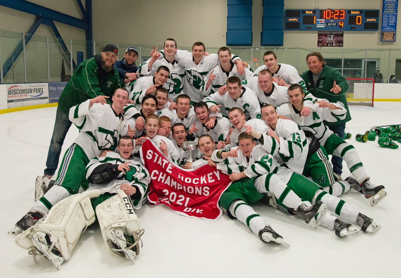 New Trier Green hockey wins state title in overtime thriller against ...