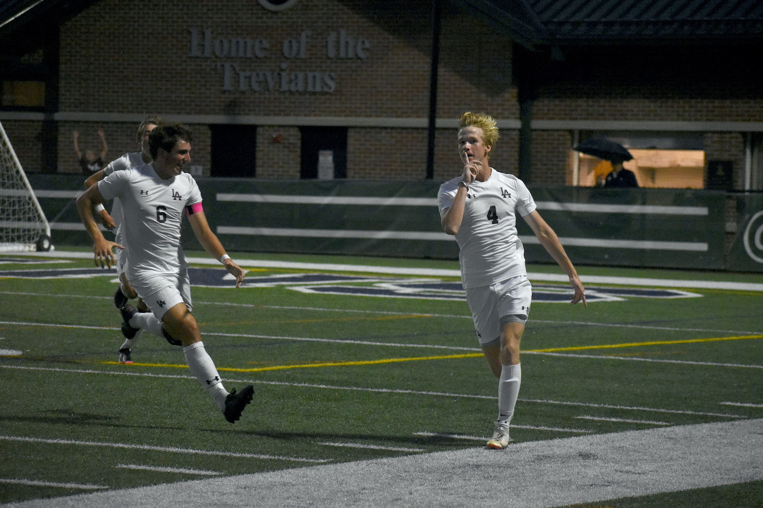 Fans energize Evan Kanellos, Trevians in rivalry win against Ramblers ...