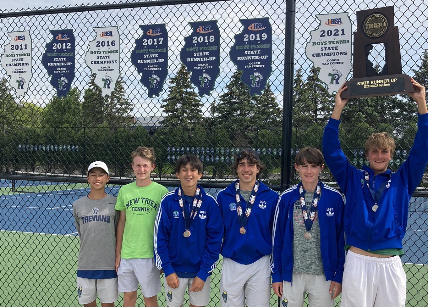 Runner-up finish at state 'felt like a win' for New Trier tennis - The ...