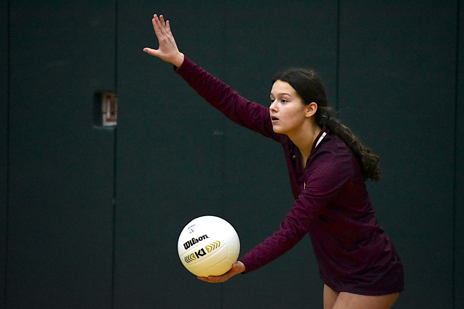 Varsity newcomer Swanson aces sectional test in Loyola's sweep of New ...