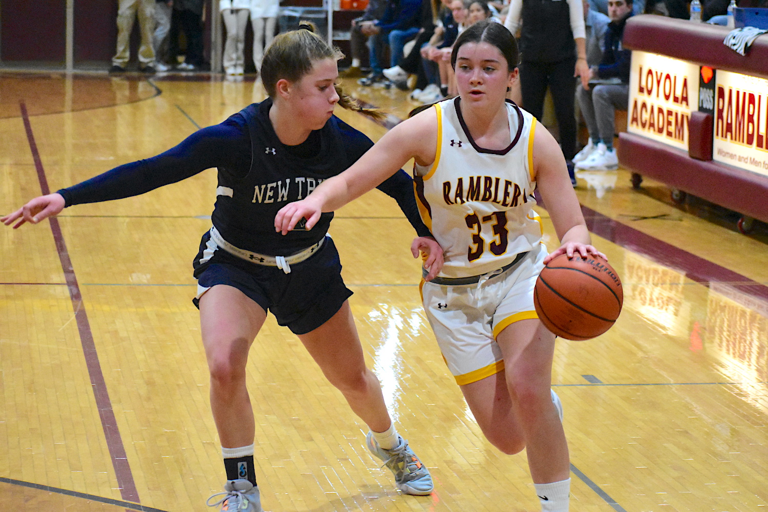 Ramblers girls a step ahead of Trevians in the early going - The Record