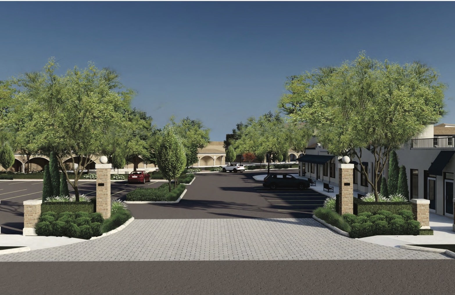 Signing Off?: Removal of Plaza del Lago sign stands out in new owners ...