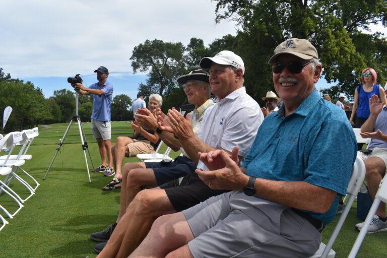 Tee box draws a crowd for reopening of Winnetka Golf Club after 19 ...