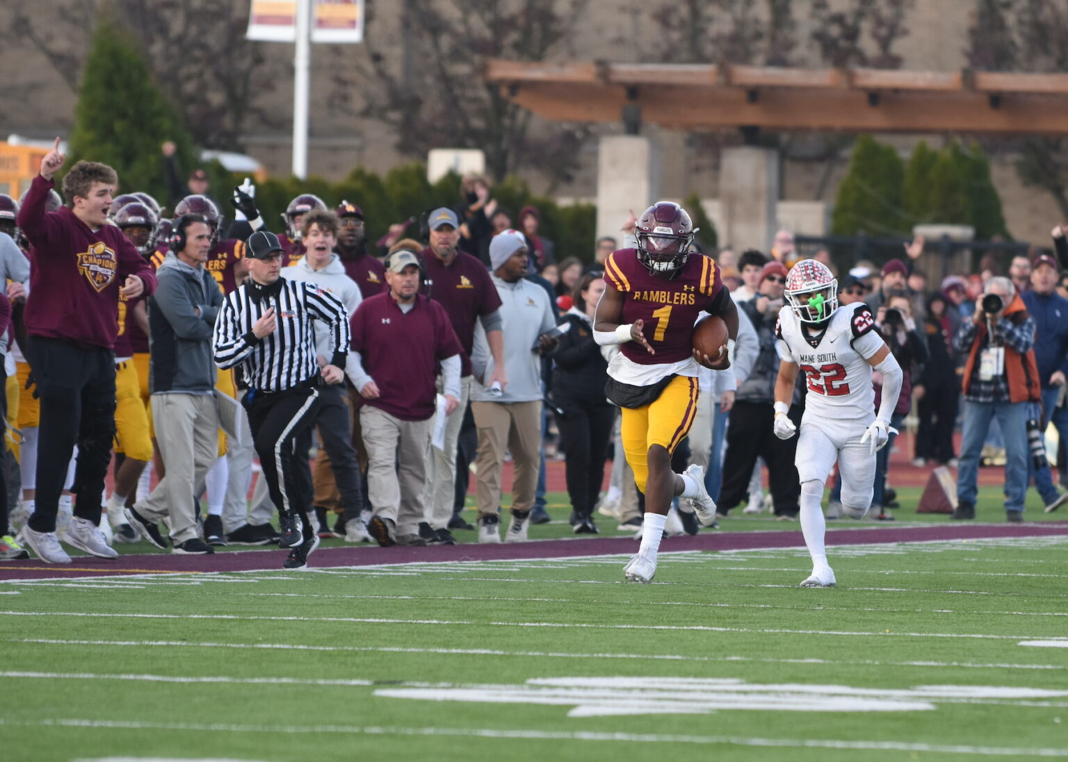 Loyola runs away from Maine South and into the 8A semifinals - The Record