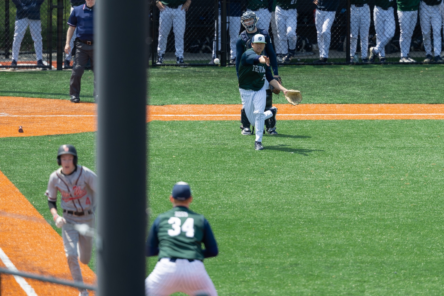 Photo Story: New Trier baseball survives and advances to sectional play ...