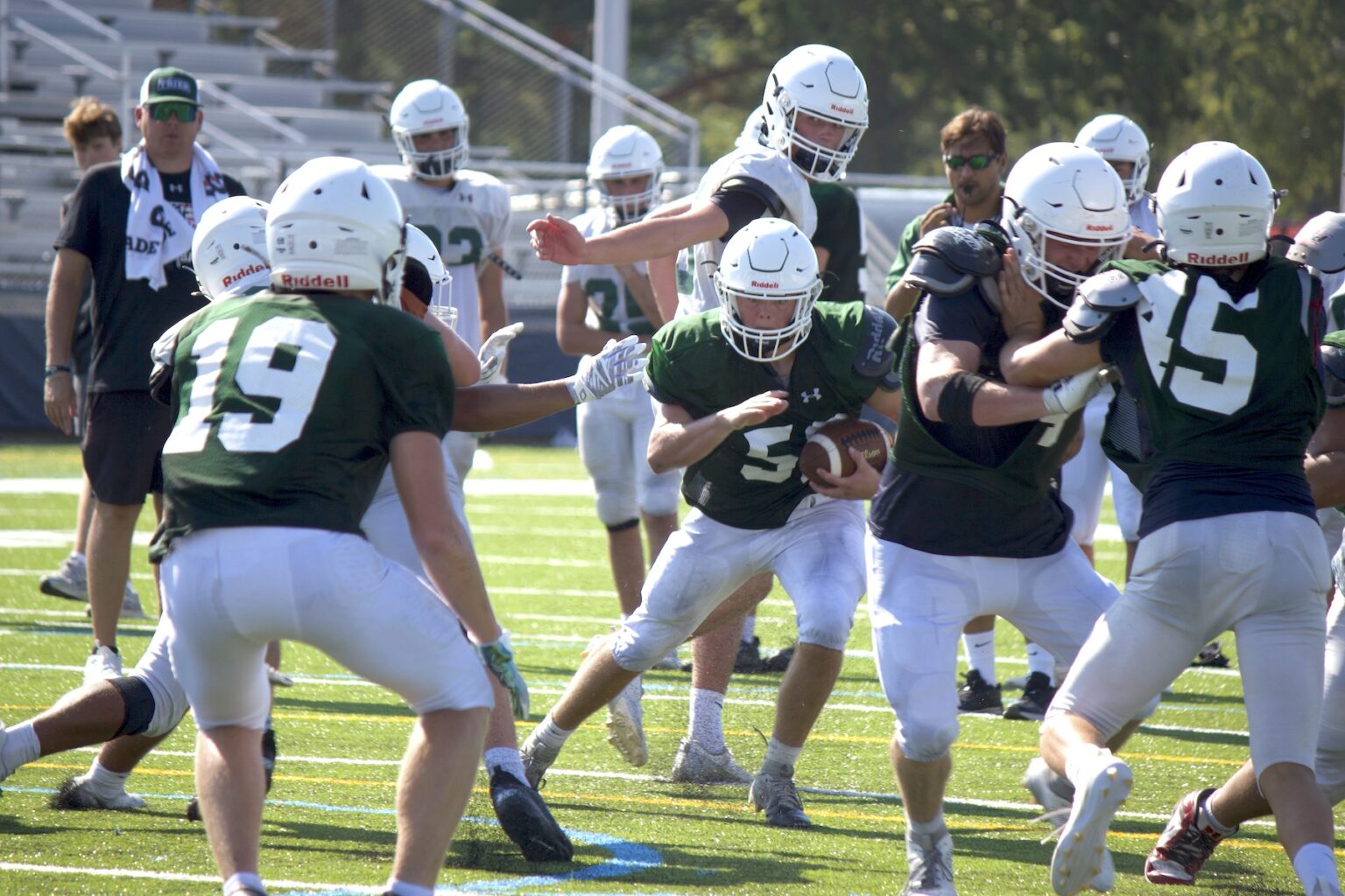 New Trier football targets revival after three straight postseason ...