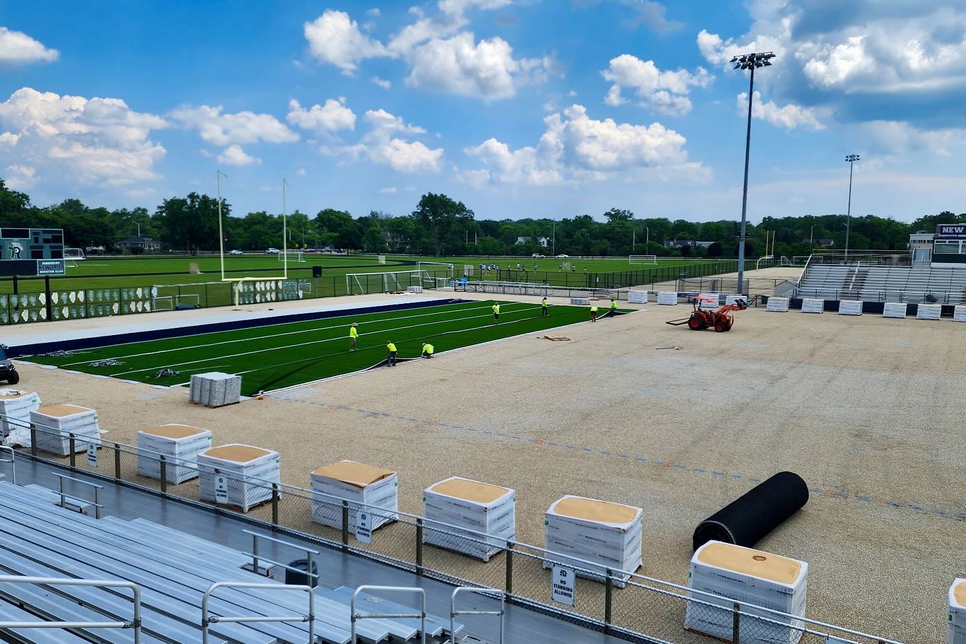 Stadium is 'competition ready,' tower building work is underway, and ...