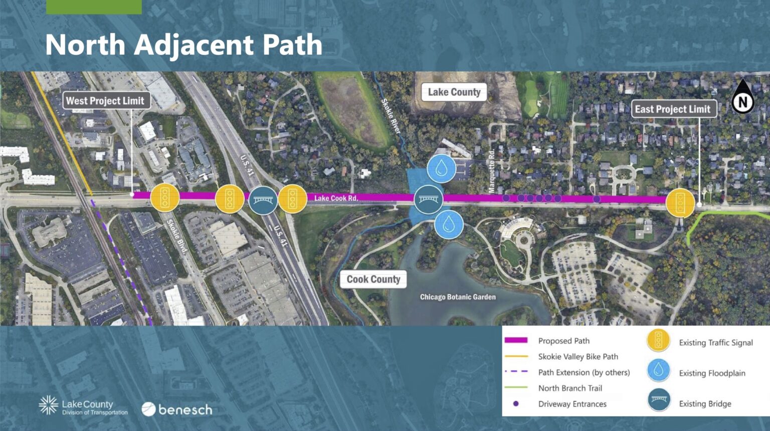 City Council expresses early support for Lake Cook Road bike path - The ...