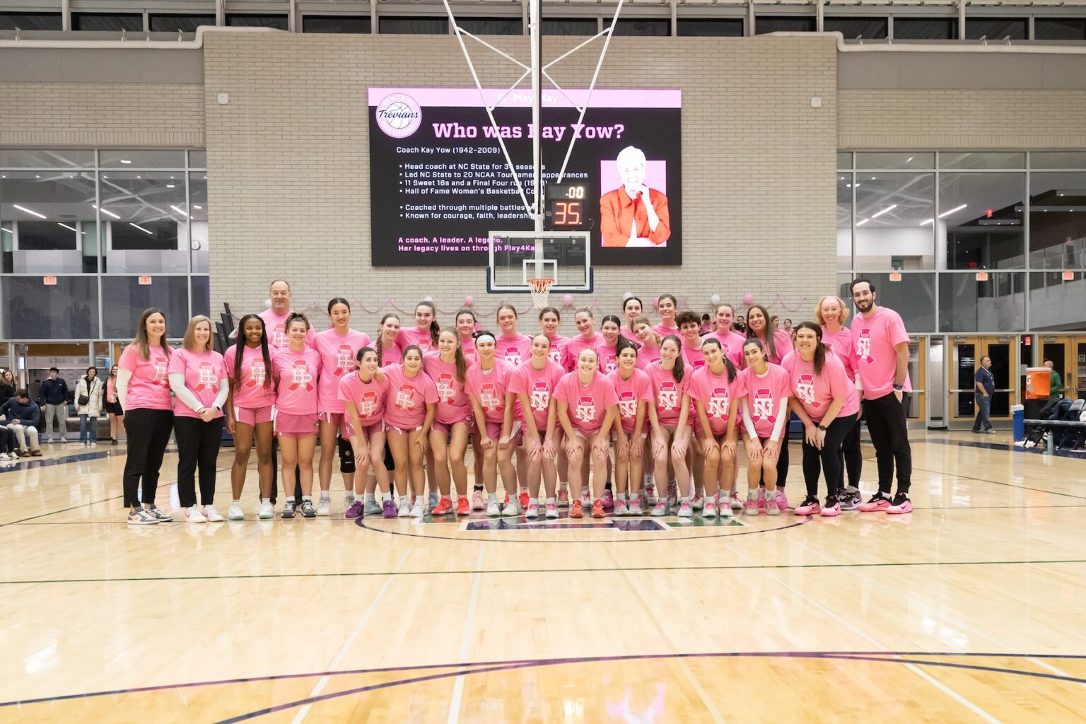 Trevians, Giants think pink in special matchup - The Record