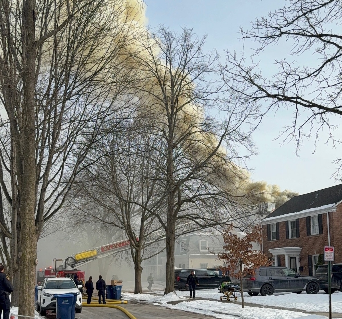 12 departments respond to blaze in Wilmette house - The Record