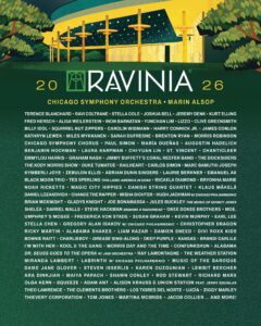 Ravinia's 2026 Lineup: Chance the Rapper, Rod Stewart, Miranda Lambert ...